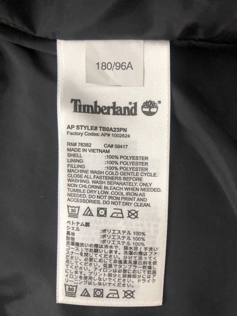 Timberland Down Jacket (Woman), Women's Fashion, Coats, Jackets and ...
