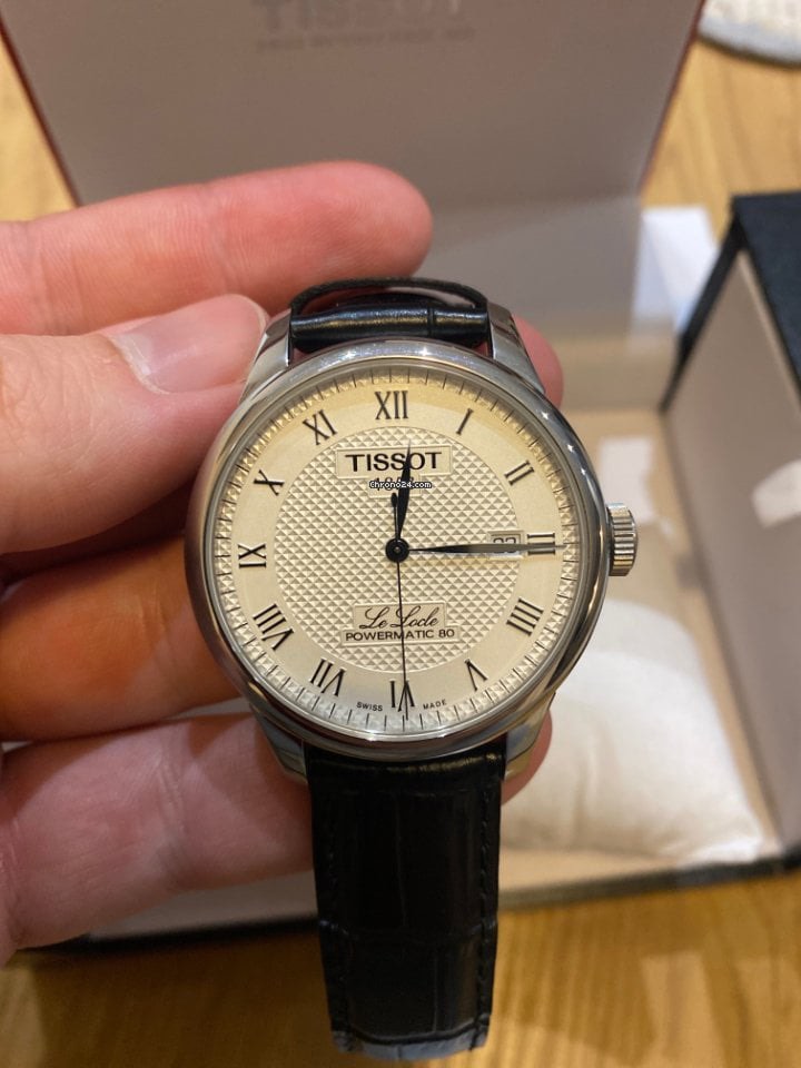 TISSOT LE LOCLE Powermatic 80 Automatic Men's Watch T006.407.16.033.00., Luxury, Watches on ...