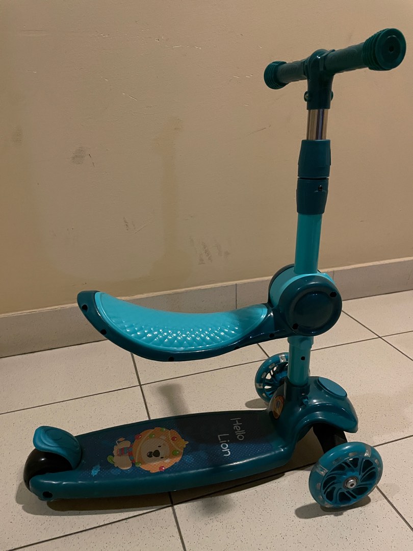 Toddler convertible scooter, Babies & Kids, Infant Playtime on Carousell