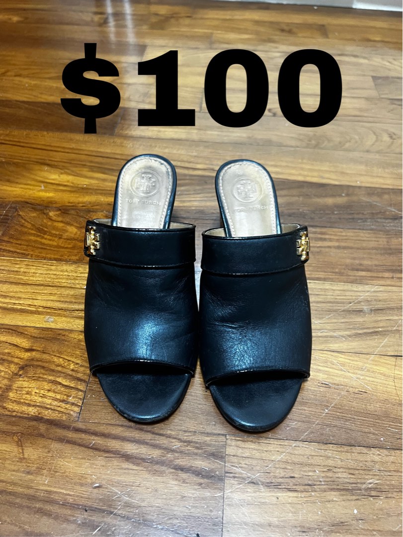 Tory Burch used wedges, Women's Fashion, Footwear, Heels on Carousell