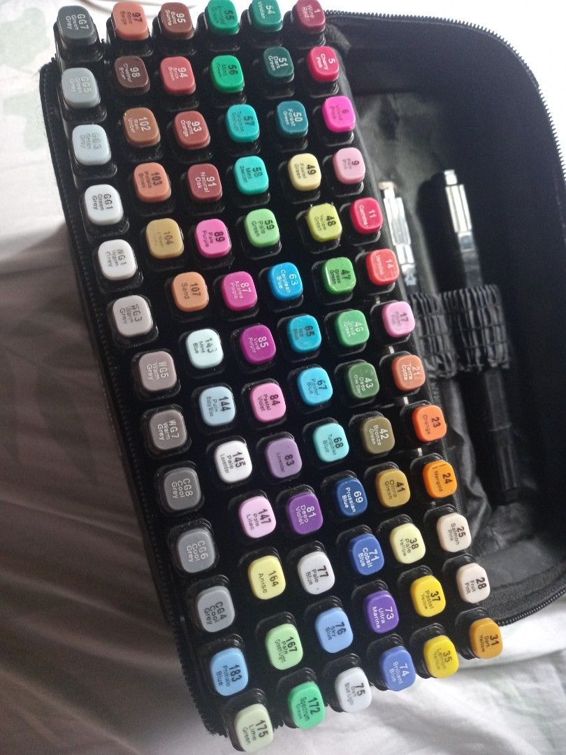 Touchnew Markers 80 pcs, Hobbies & Toys, Stationary & Craft, Stationery ...