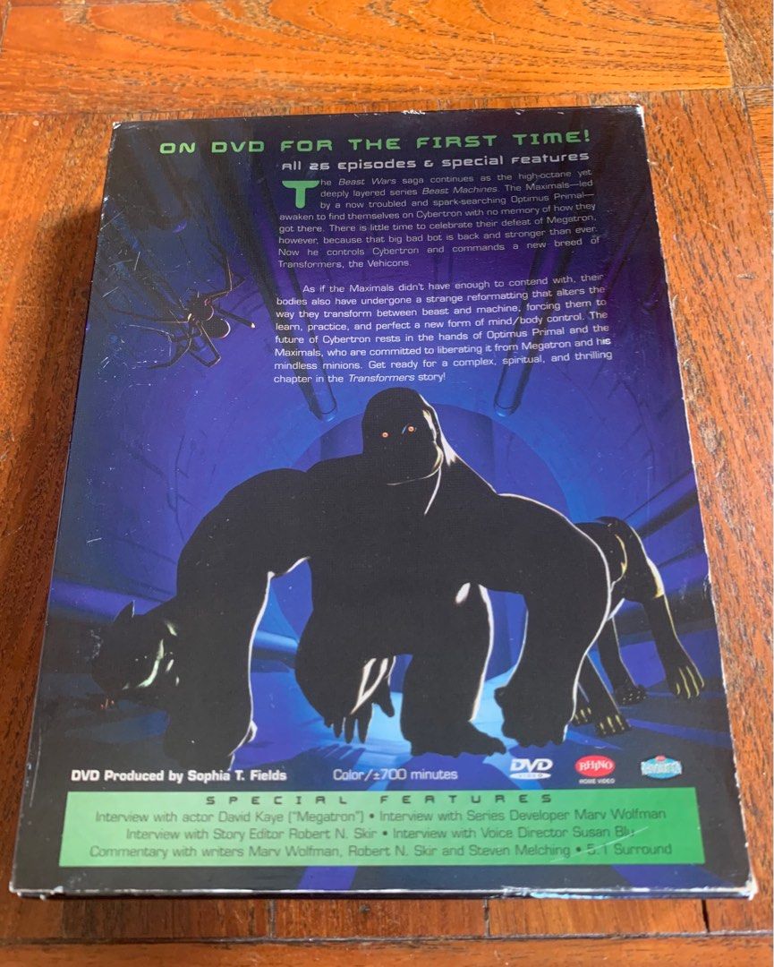 Transformers: Beast Machines (The Complete Series) DVD, Hobbies & Toys ...