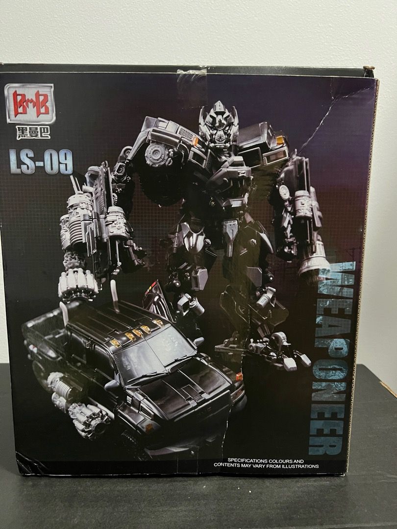 Transformers Black Mamba LS-09 Weaponeer (MPM Ironhide OS KO), Hobbies ...