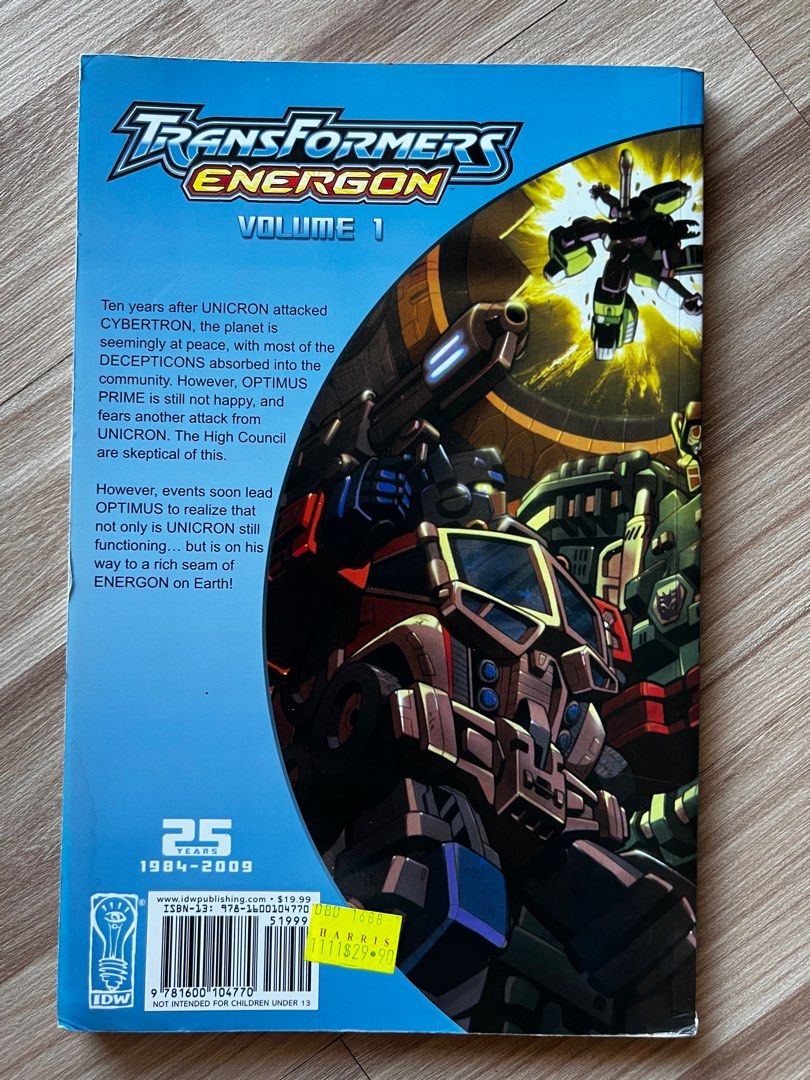 Transformers comic books, Hobbies & Toys, Books & Magazines, Comics ...