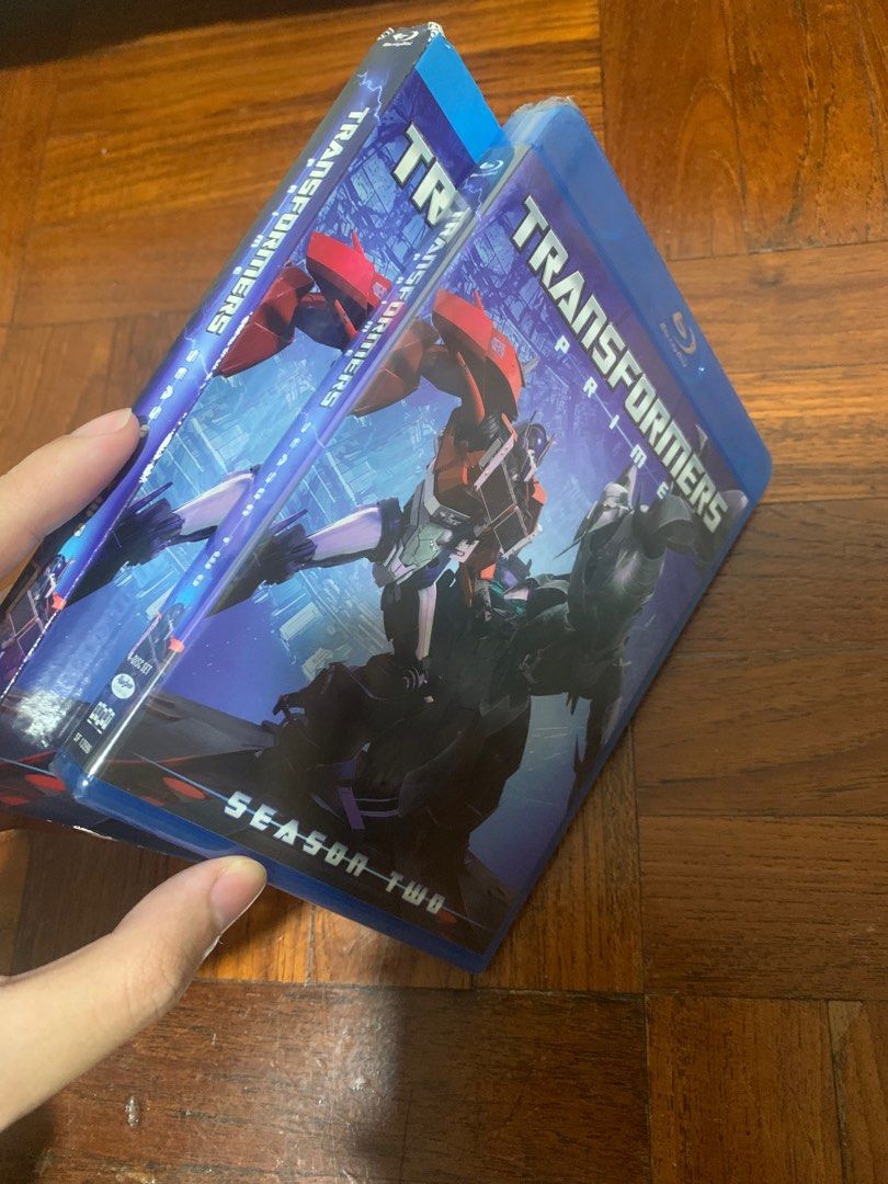 Transformers Prime Series (2010) Bluray Season 1 & 2, Hobbies & Toys ...