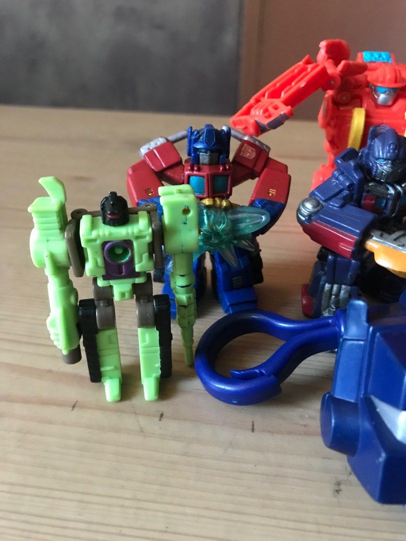Transformers Set Rescue bot Optimus prime g1 mini figures, Hobbies ...