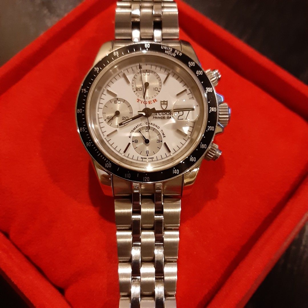 Tudor Prince Tiger Date Chronograph, Luxury, Watches on Carousell