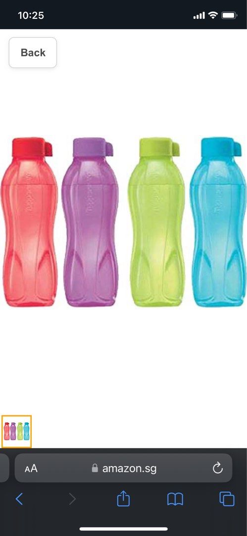 Tupperware bottle holder with strap (2 PCs), Furniture & Home Living ...