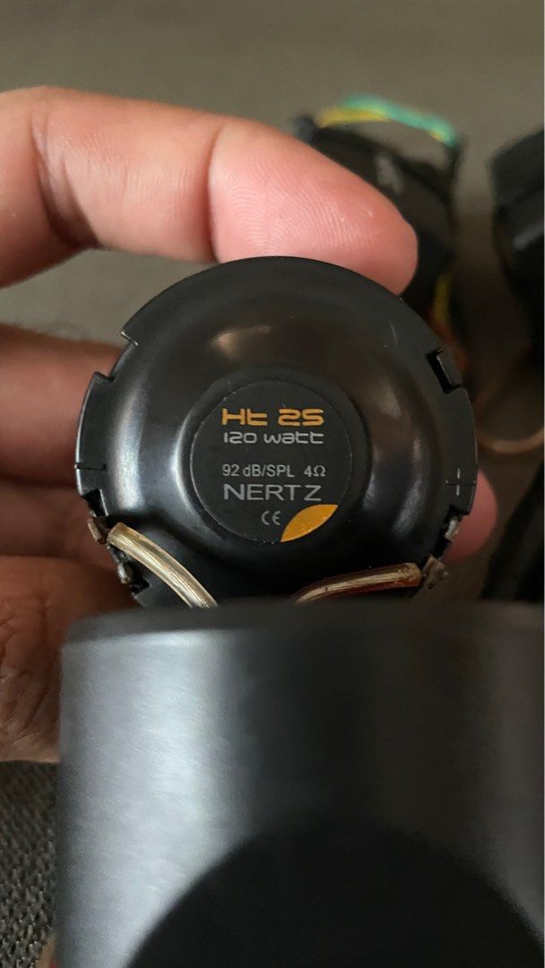 Tweeter Hertz HT25 120w, Auto Accessories on Carousell