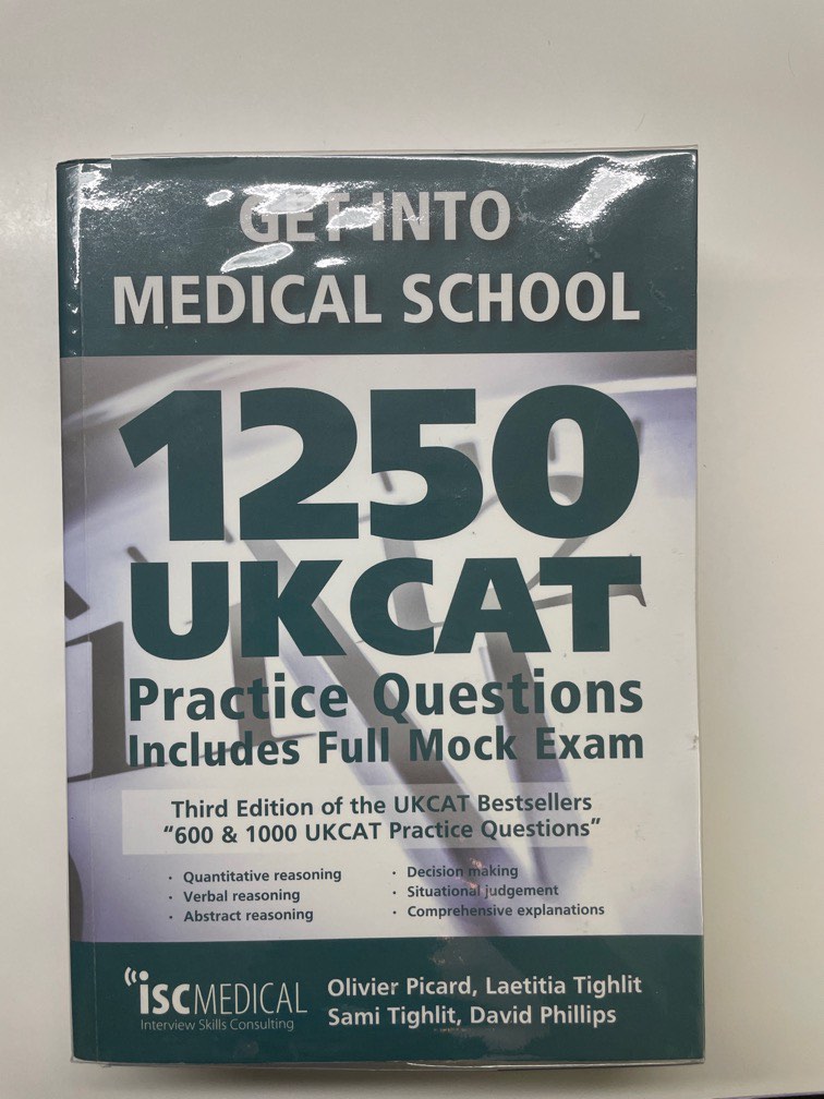 UCAT/UKCAT 1250 Questions Get into Medical School, Hobbies & Toys ...