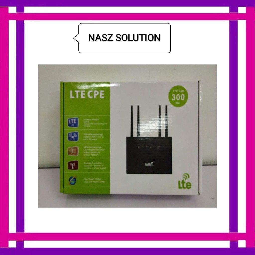 V12 Simcard 4G MOD Router Modem Wifi Unlimited Internet, Computers ...