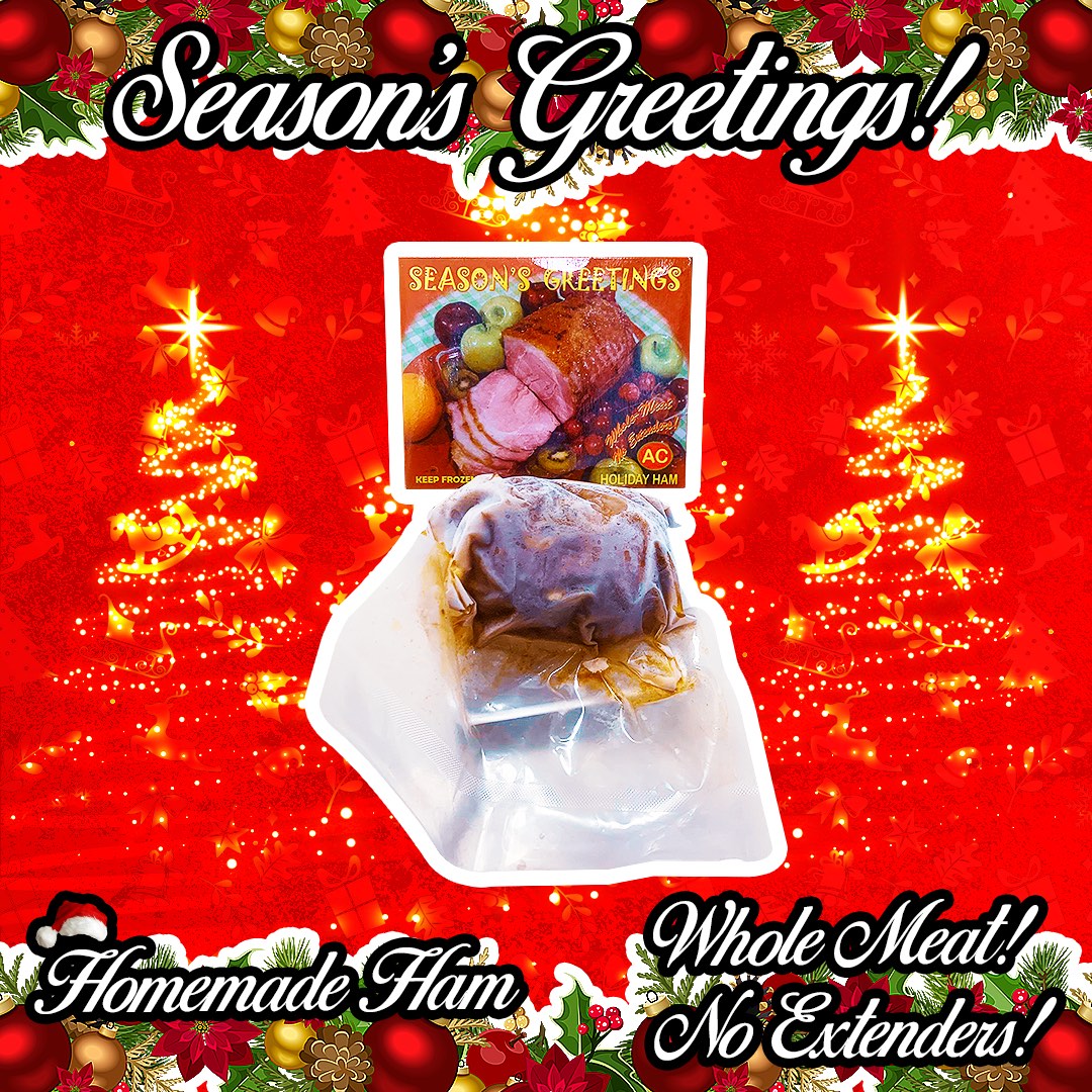 Vacuum Sealed Christmas Ham, Food & Drinks, Chilled & Frozen Food on ...