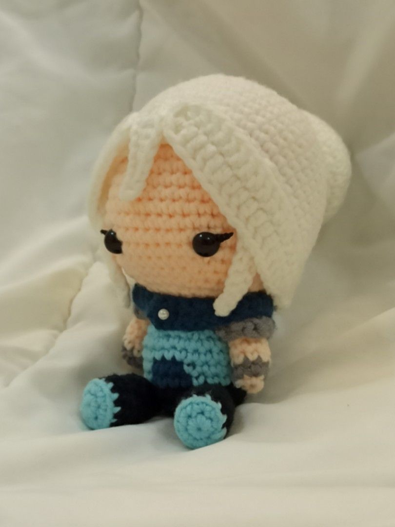 Valorant Jett crochet, Hobbies & Toys, Stationery & Craft, Handmade ...