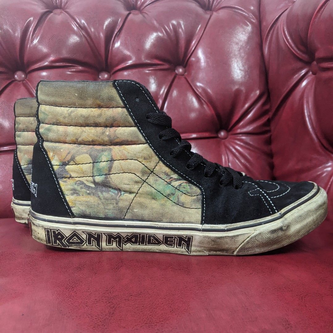 Vans X Iron Maiden The Trooper, Men's Fashion, Footwear, Sneakers on ...
