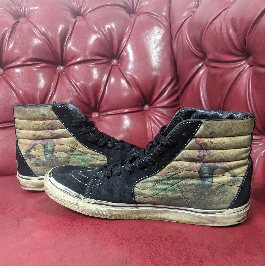 Vans X Iron Maiden The Trooper, Men's Fashion, Footwear, Sneakers on ...