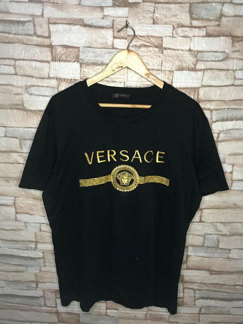 VERSACE SHIRT, Men's Fashion, Tops & Sets, Tshirts & Polo Shirts on ...