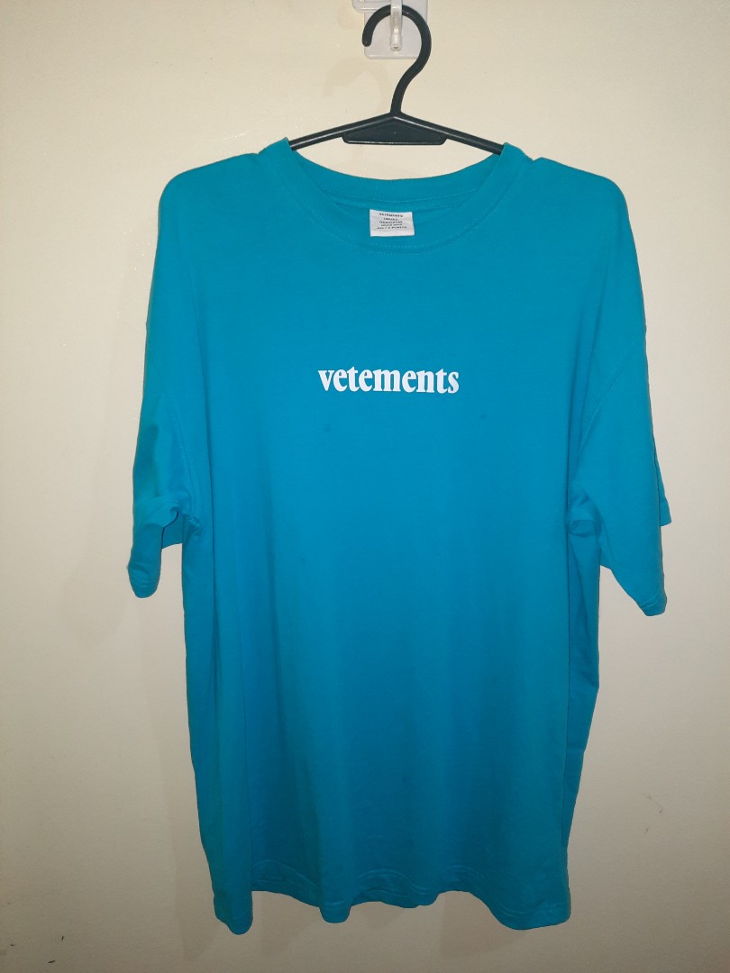 Vetements shirt, Men's Fashion, Tops & Sets, Tshirts & Polo Shirts on ...