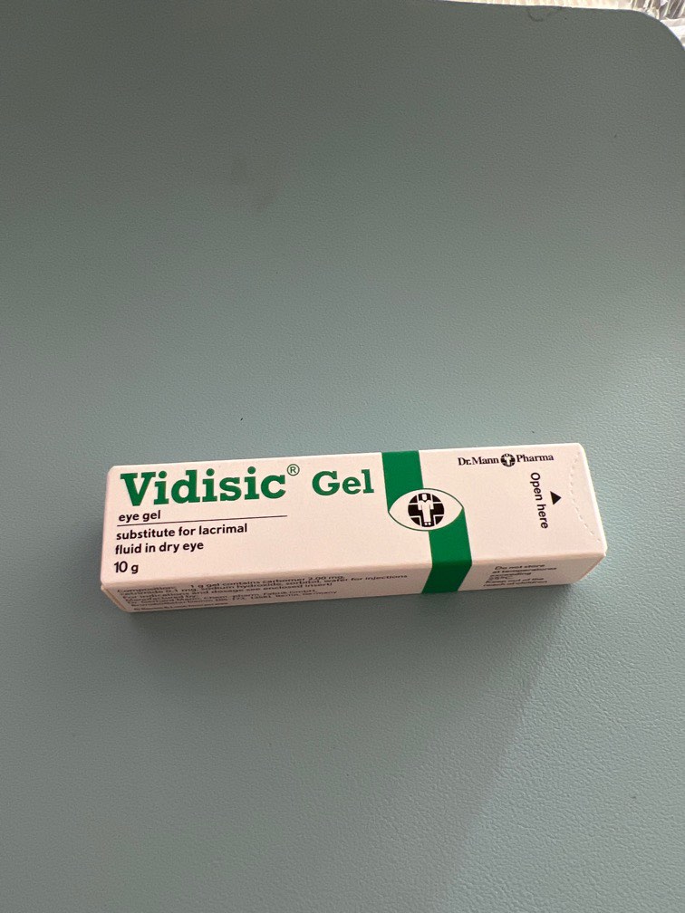 Vidisic Eye Gel, Health & Nutrition, Health Supplements, Vitamins ...