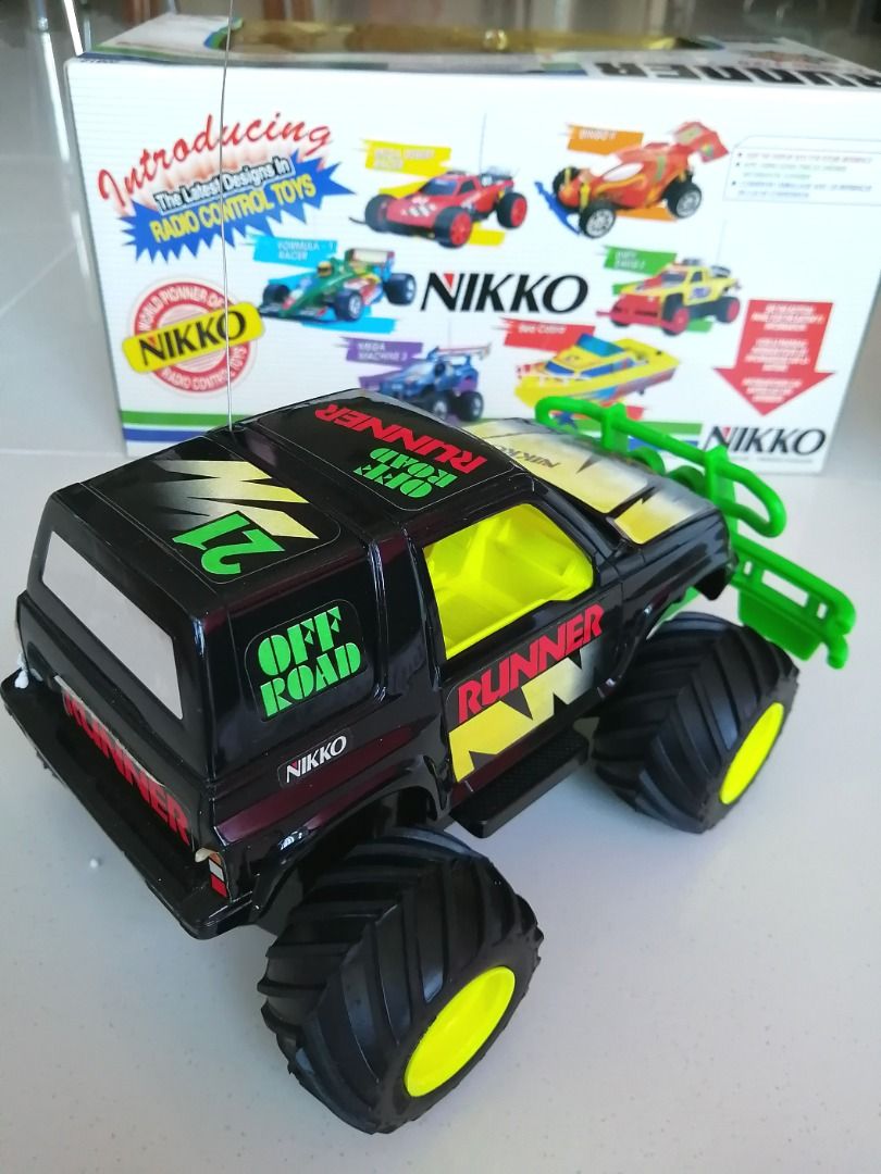 1980s Vintage NIKKO RC Car (Off Road RUNNER from the late 1980s - early 1990s) Radio Control ...