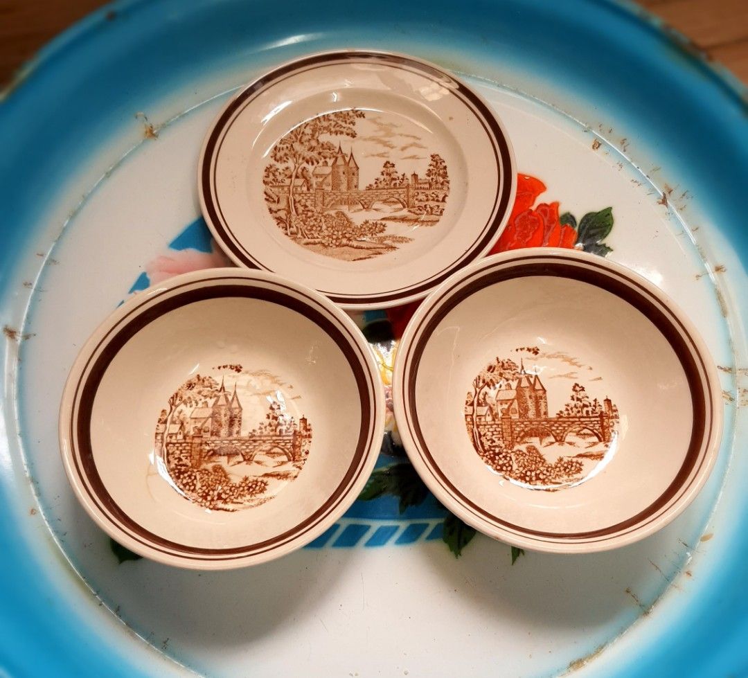 Vintage pinggan/mangkuk, Hobbies & Toys, Collectibles & Memorabilia ...