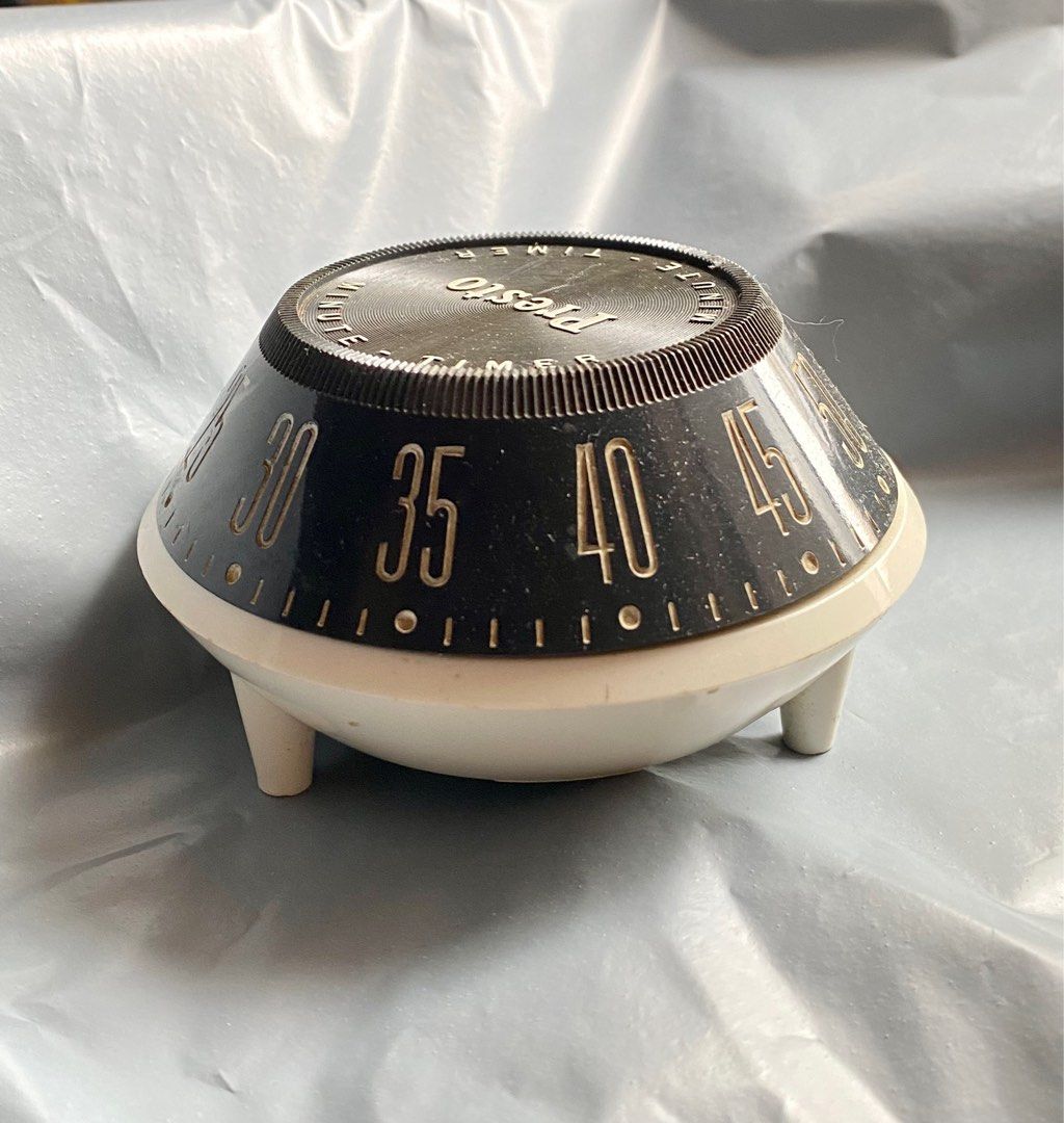 Vintage Presto Minute Timer. Atomic Space Age Flying Saucer UFO Look ...