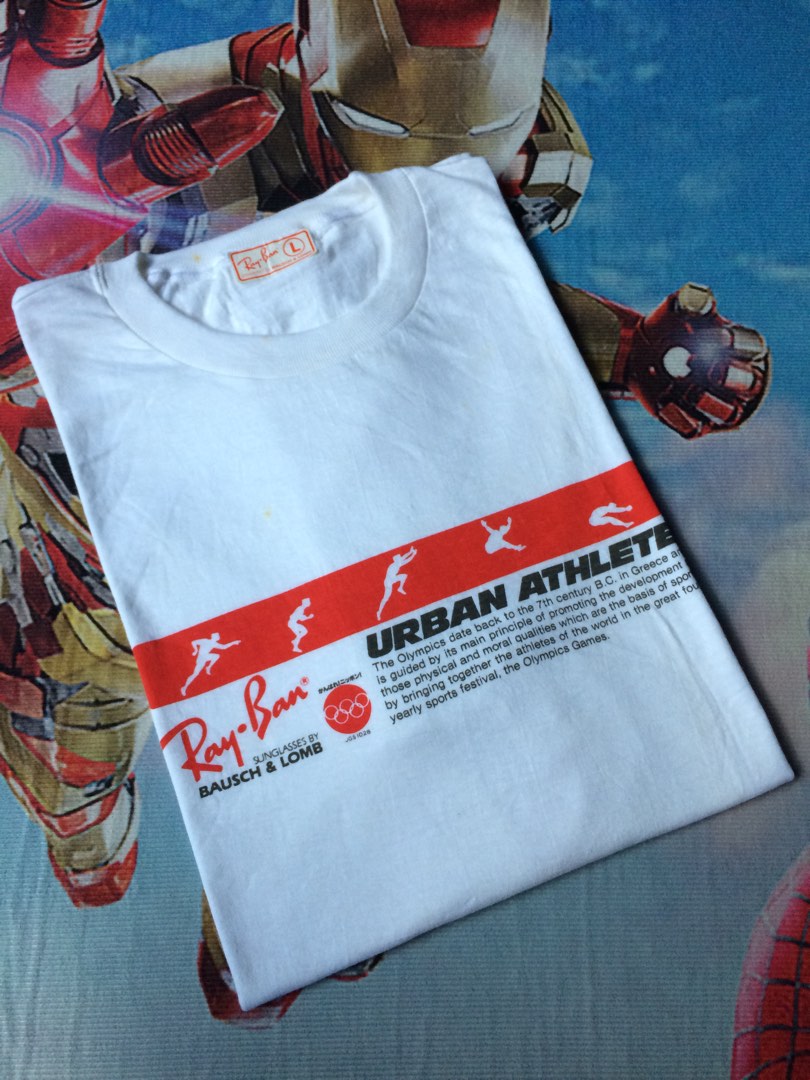 Vintage Ray ban, Men's Fashion, Tops & Sets, Tshirts & Polo Shirts on ...
