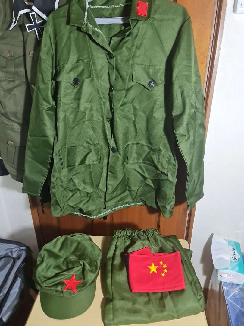 Vintage retro China PRC PLA soldier uniform APH Hetalia, Hobbies & Toys ...