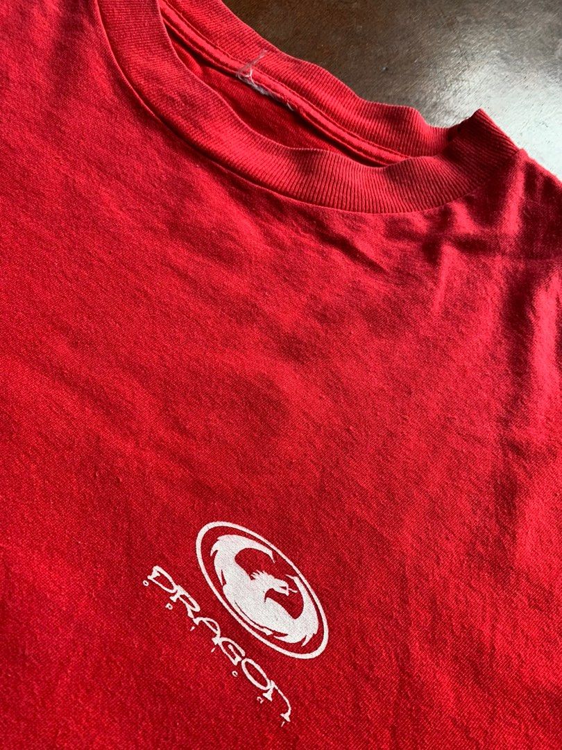 Vintage Skate wear Dragon Optical shirt, Men's Fashion, Tops & Sets ...