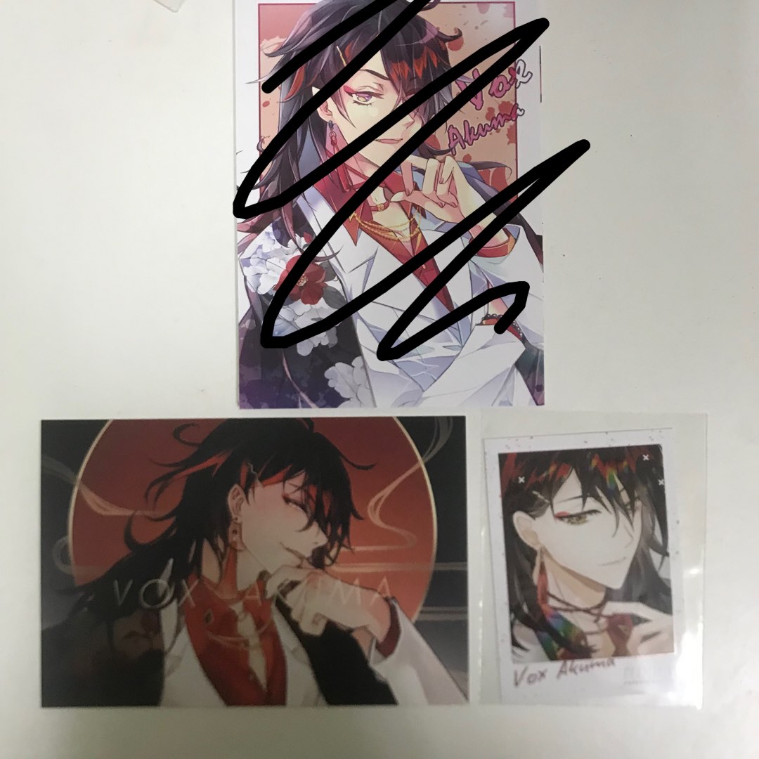 Vox Akuma merch from AFA 2022 luxiem nijisanji en, Hobbies & Toys ...