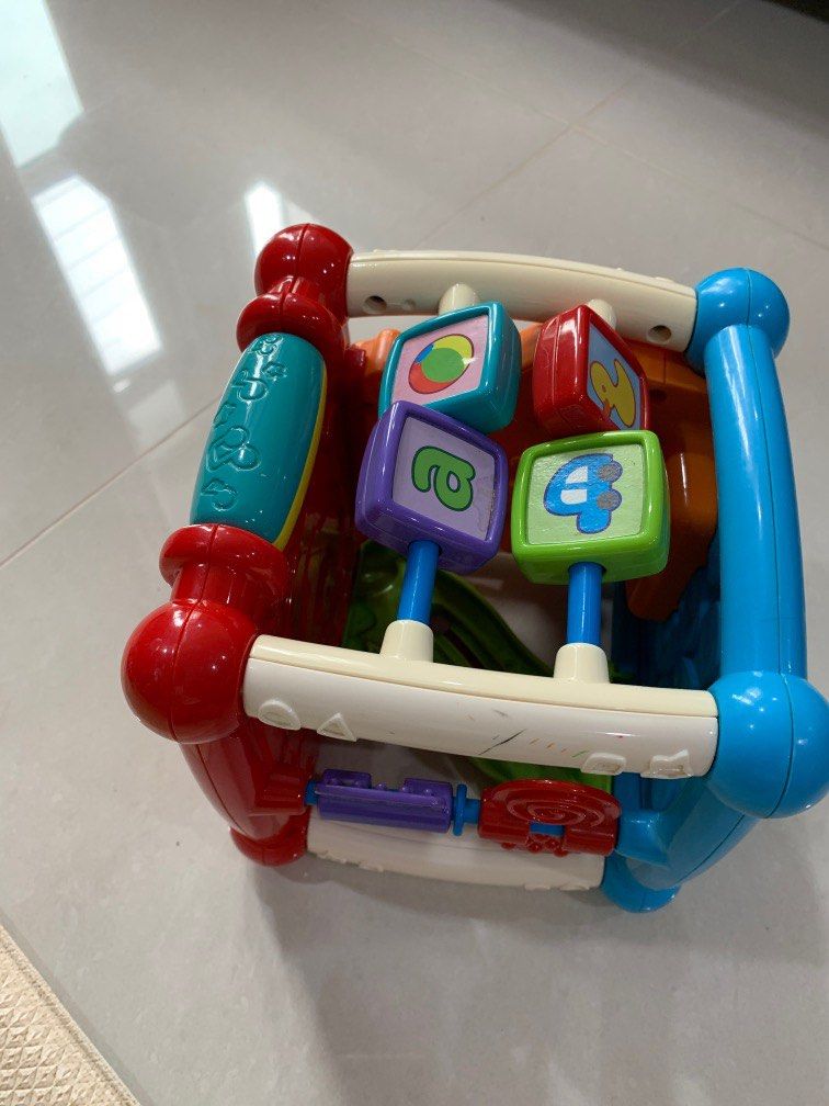 Vtech Turn & learn cube, Babies & Kids, Infant Playtime on Carousell