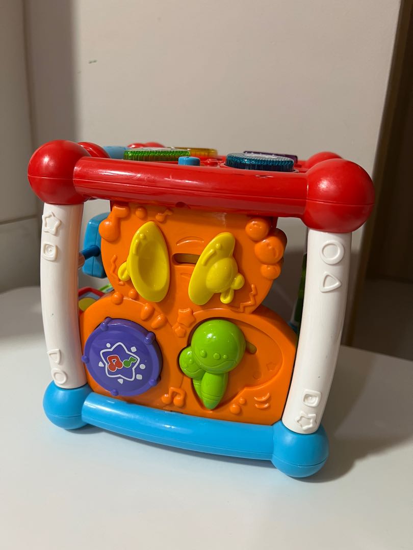 Vtech turn n learn cube, Babies & Kids, Infant Playtime on Carousell