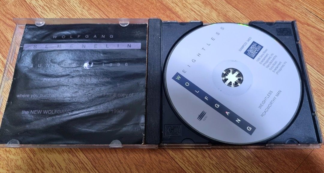 WOLFGANG WEIGHTLESS OPM RARE CD, Hobbies & Toys, Music & Media, CDs ...