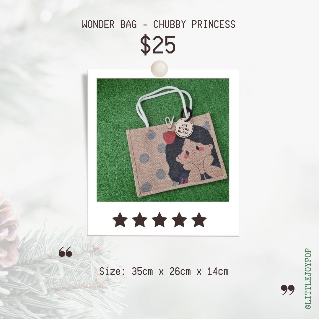 Wonder Bag - Chubby Princess, Women's Fashion, Bags & Wallets, Tote ...