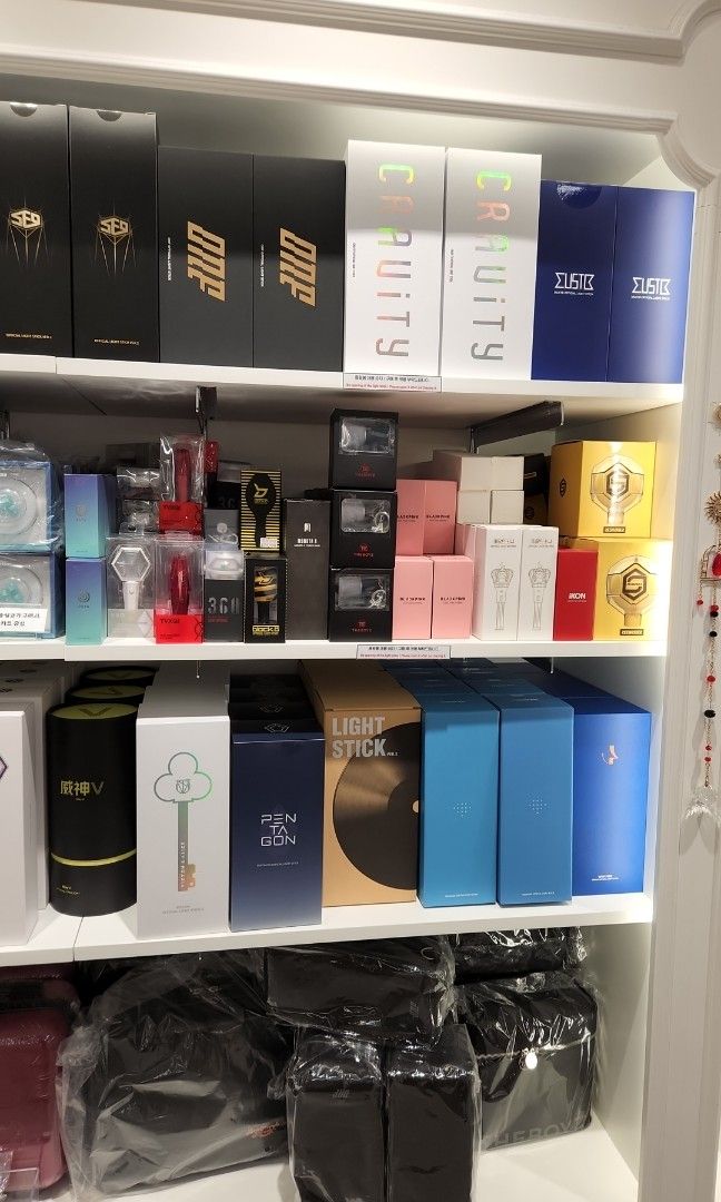 WTS LIGHTSTICK NCT WAYV BLACKPINK RED VELVET GIDLE SHINEE SUPERM TREASURE STAYC AESPA ITZY EXO ...
