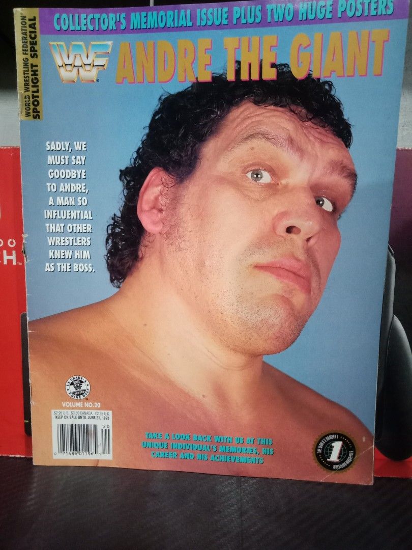 WWF SPOTLIGHT PRESENTS ANDRE THE GIANT, Hobbies & Toys, Books ...