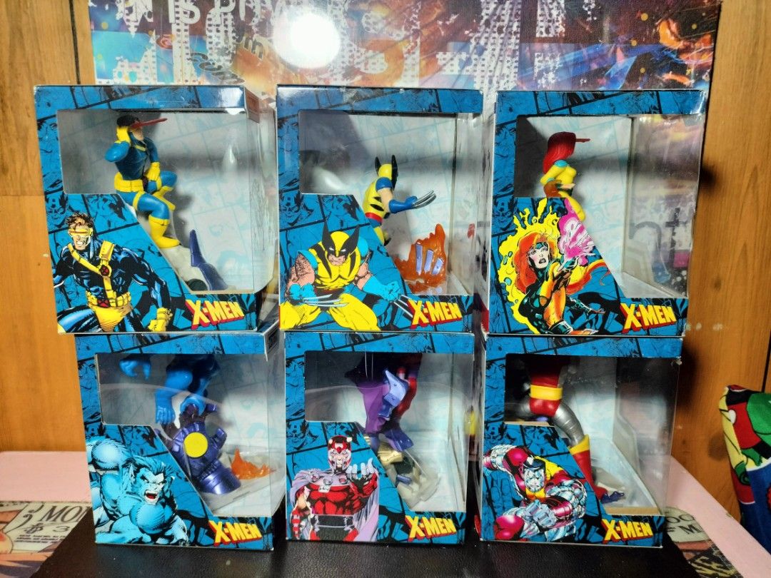 X-Men CONNECT &CREAT ICONIC SCENES COMPLETE, Hobbies & Toys, Toys ...