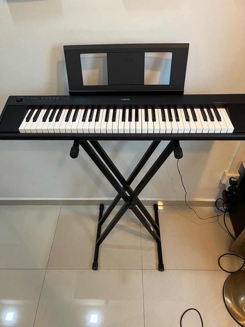Yamaha Piaggero NP-12 Piano Keyboard, Hobbies & Toys, Music & Media ...