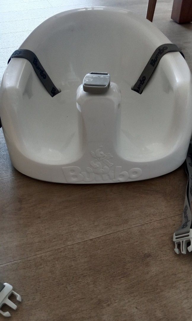 yellow/white Bumbo multi seat with tray (3 in 1), Babies & Kids, Baby ...