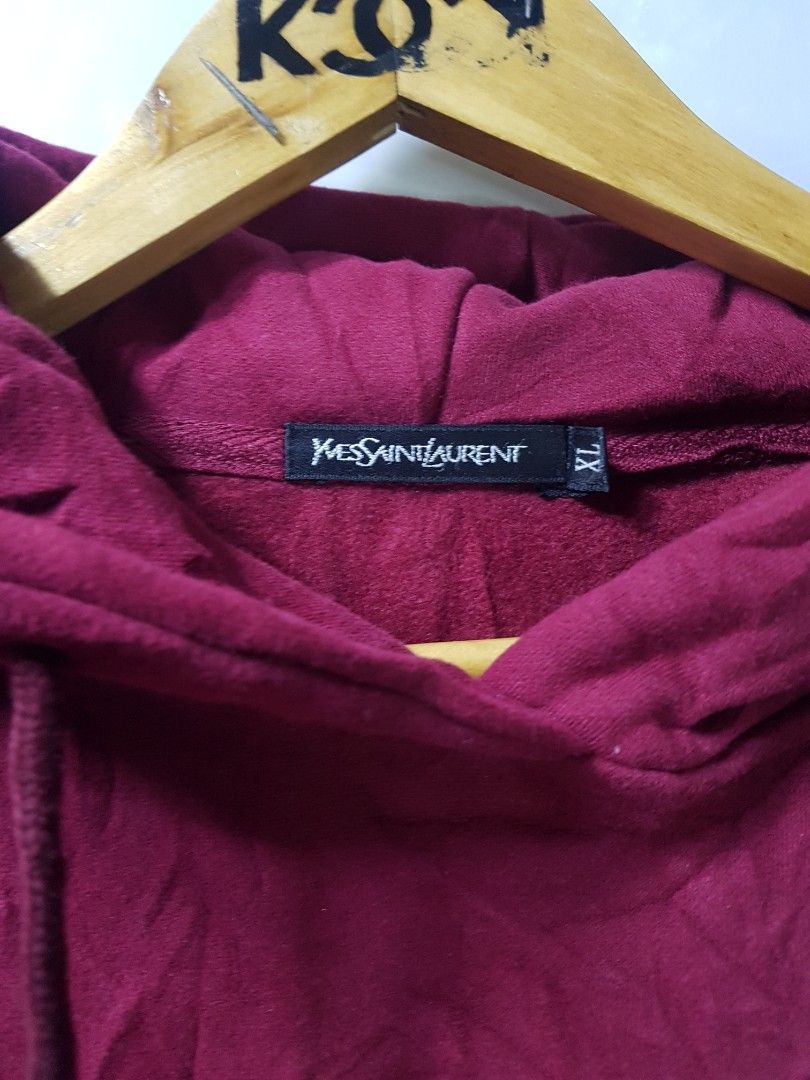 YSL Hoodie, Luxury, Apparel on Carousell
