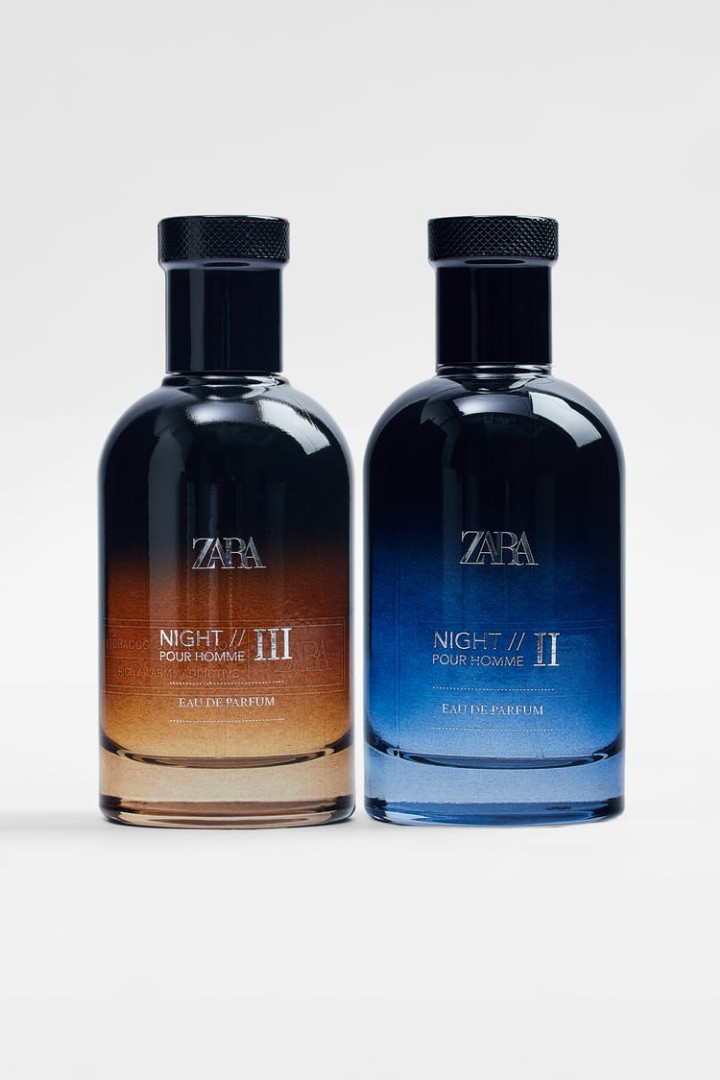 ZARA MAN NIGHT POUR HOMME II + ZARA NIGHT POUR HOMME III EDP 100 ML (3. ...