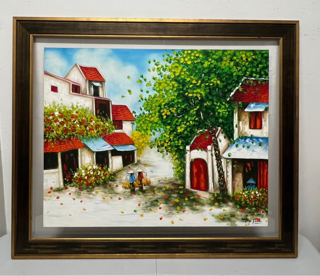 101x84 cm Fine Art Viet Landscape Collection (included framers costs ...