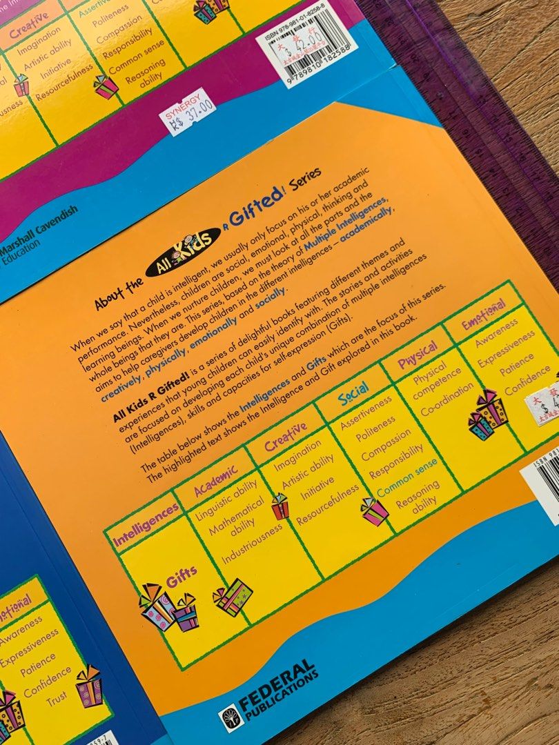 11.11 sales: All kids gifted series: Multiple intelligence storybook ...