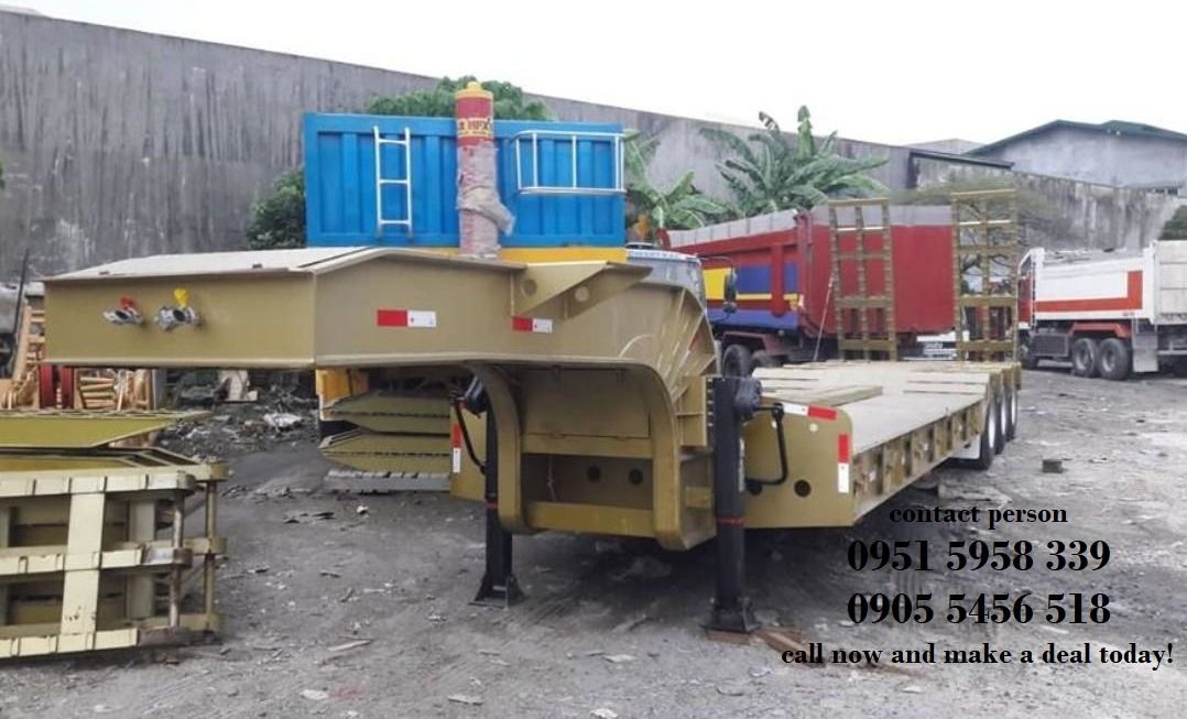 12 wheeler tri-axle Low Bed Trailer 26 feet 60 tons load capacity - Brand New, Special Vehicles ...