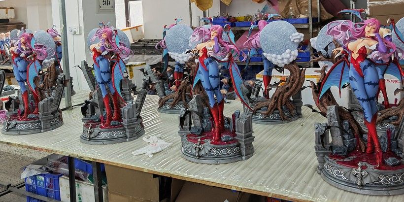 1/4 Morrigan (P2 color) by Hard Shell x Snake Eyes [Dark Stalkers / Not ...