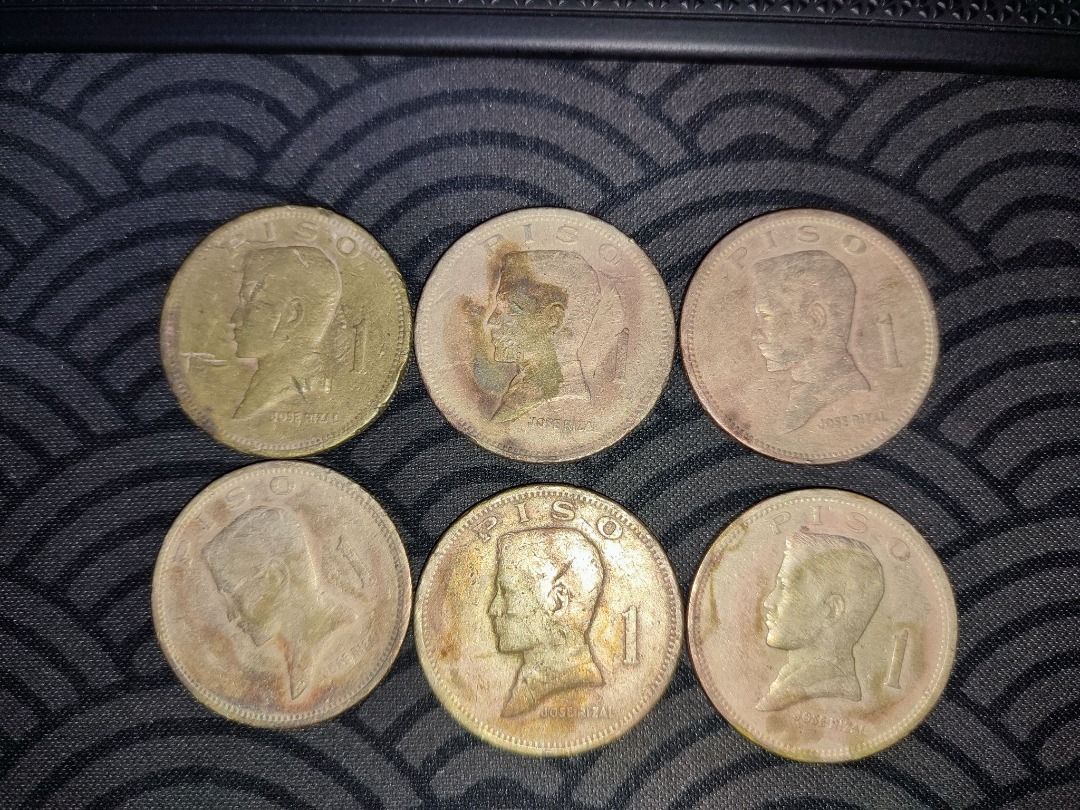 1 PISO JOSE RIZAL, Hobbies & Toys, Memorabilia & Collectibles, Currency ...