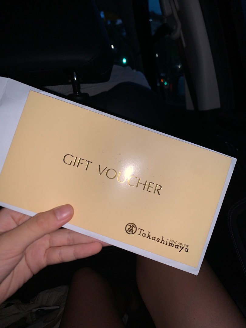 $150 Takashimaya Voucher, Tickets & Vouchers, Vouchers on Carousell