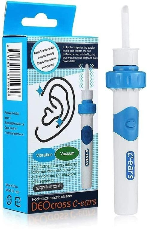 2501) Ear Wax Removal Vacuum for Kids & Adults, Ear Cleaning Kit Smart ...