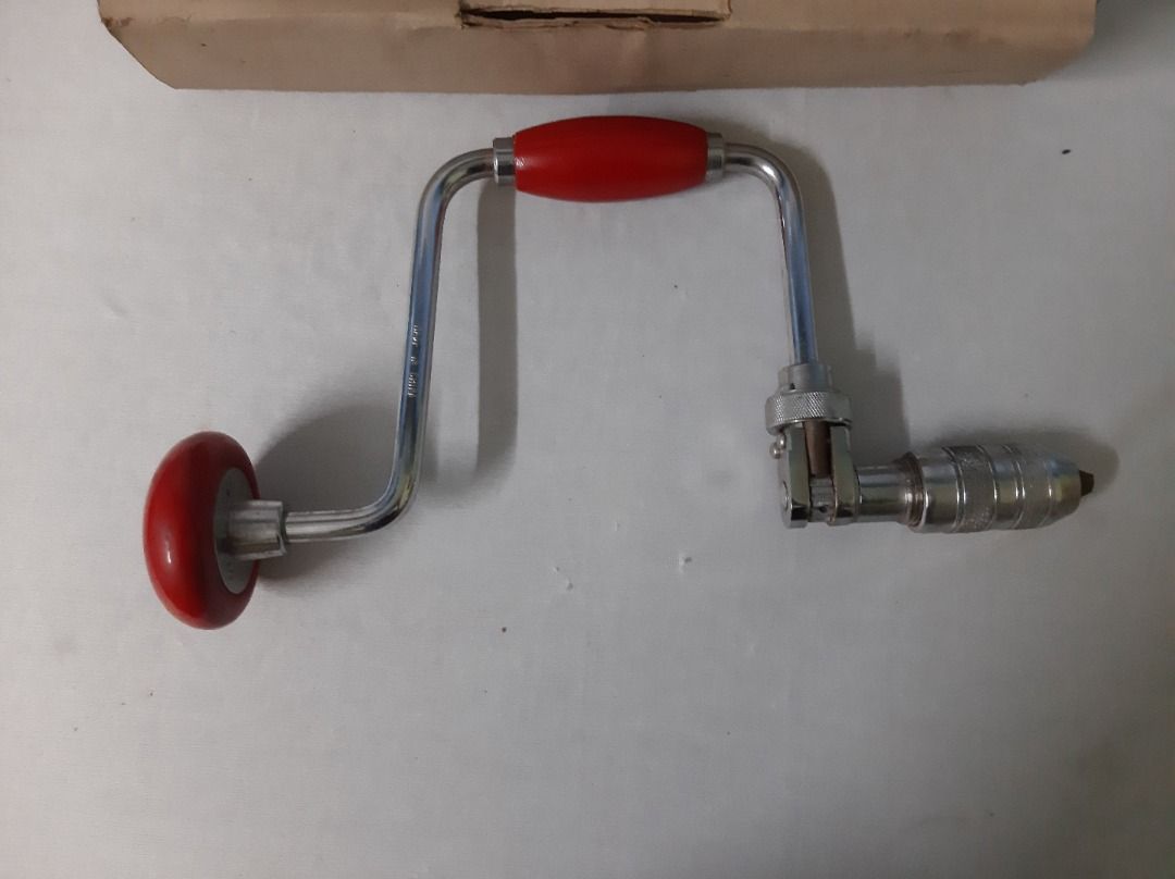 3355. Ratchet Bit Brace Tool, Furniture & Home Living, Home Improvement ...