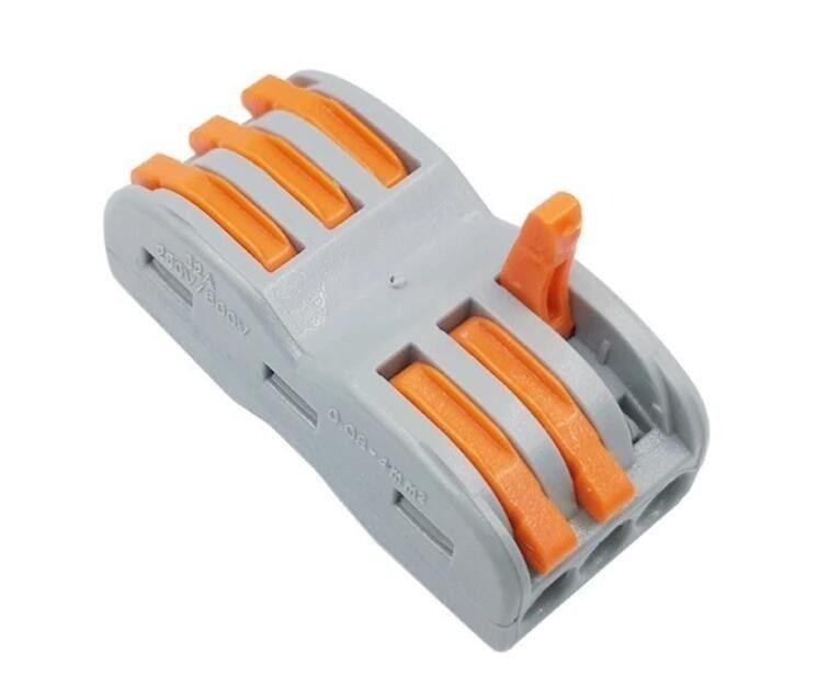 3 In 3 Out Fast Electrical Connectors Universal Wire Connector, TV ...