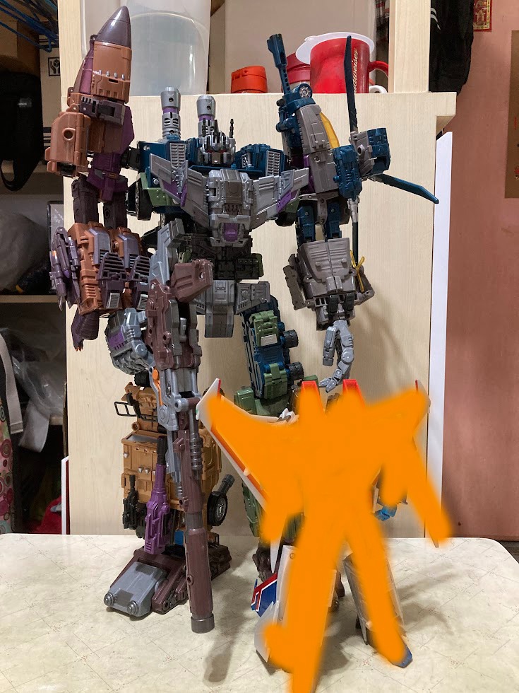 清倉 賣 變形金剛 Transformers 第三方 MP Masterpiece 比例 混天豹 戰鬥派 戰鬪派 軍事派 bruticus ...